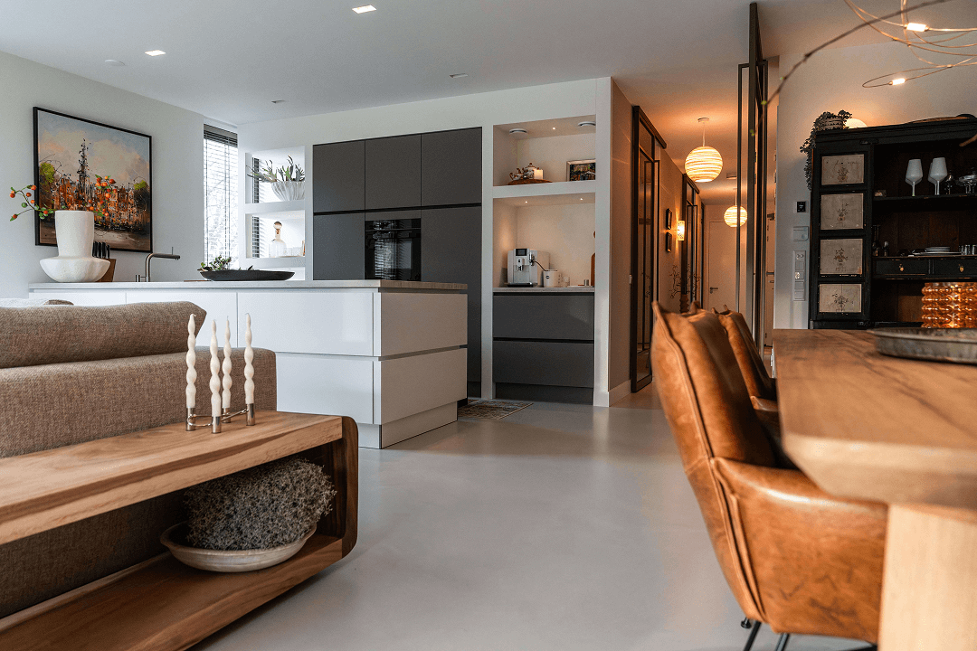 Binnenkijken bij... sfeervolle PU gietvloer in Amsterdam