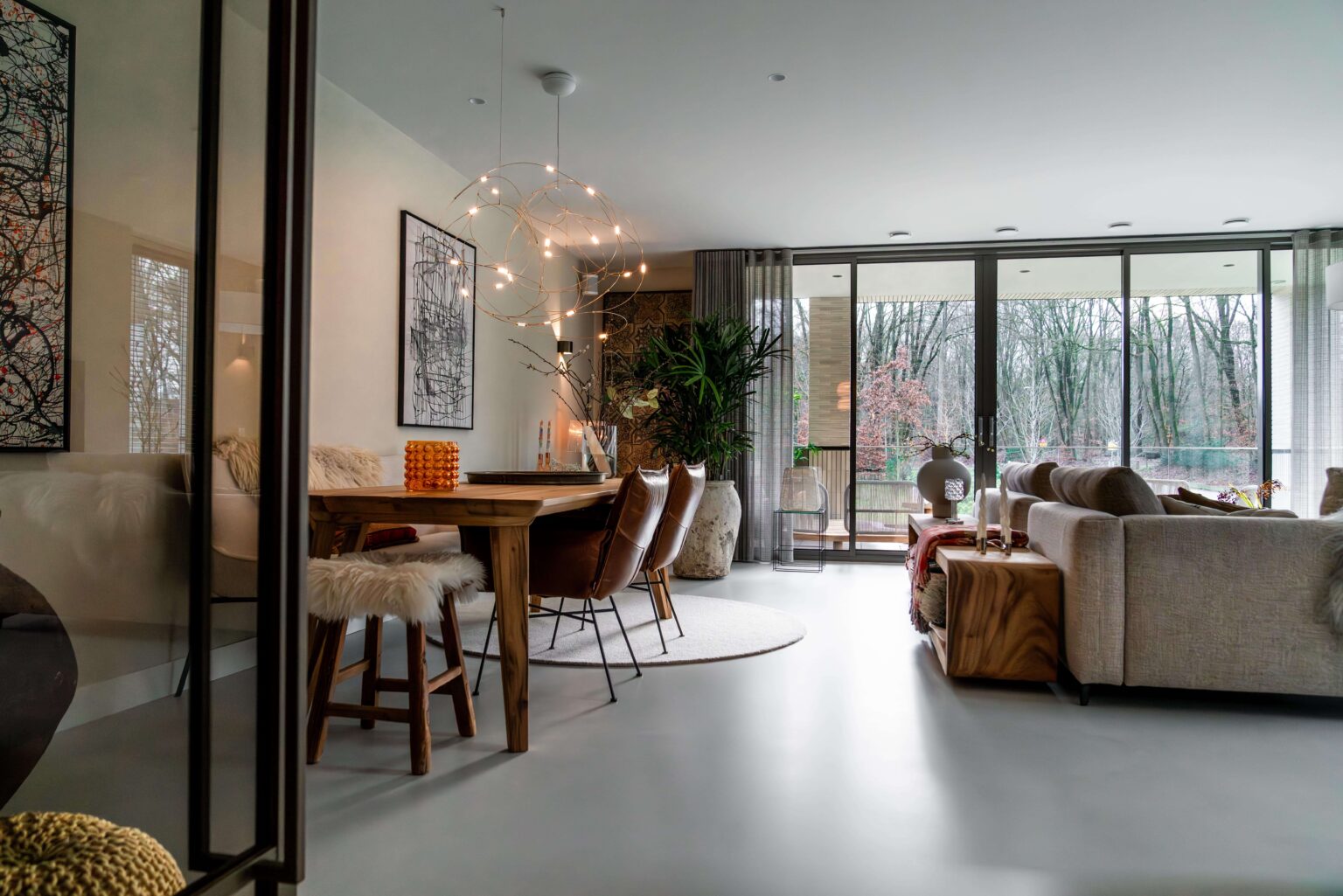 Binnenkijken bij... sfeervolle PU gietvloer in Amsterdam